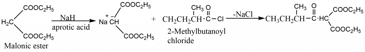 Malonic ester synthesis, mechanism and application - Chemistry Notes