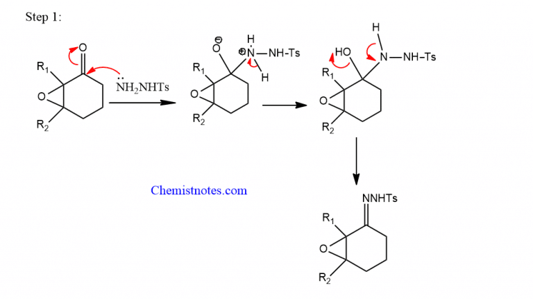 Eschenmoser tanabe fragmentation:Mechanism - Chemistry Notes