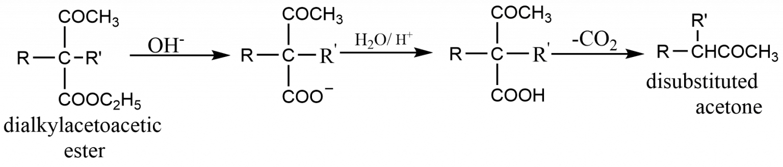 Acetoacetic ester synthesis; Mechanism and Application - Chemistry Notes