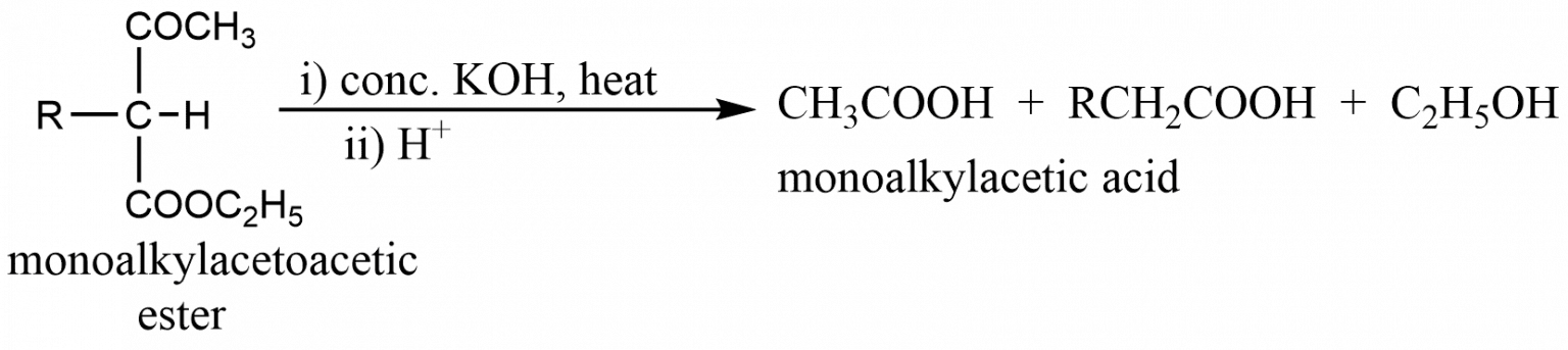 Acetoacetic ester synthesis; Mechanism and Application - Chemistry Notes