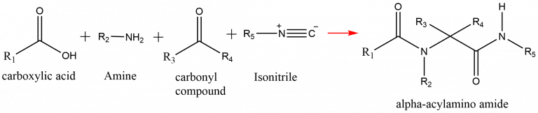 Ugi Reaction Mechanism, Examples and Applications - Chemistry Notes