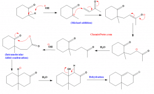 Robinson annulation reaction: Easy mechanism - Chemistry Notes