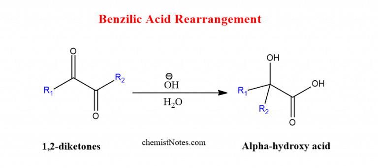 Benzil benzilic acid rearrangement: Easy mechanism - Chemistry Notes