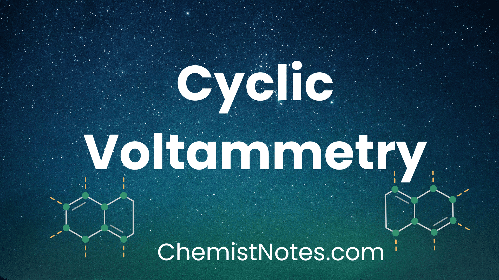 Cyclic Voltammetry: Basic principle - Chemistry Notes