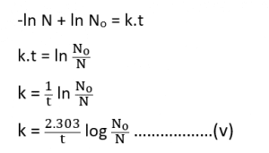 Rate equation: Rate of Radioactive disintegration in Detailed ...