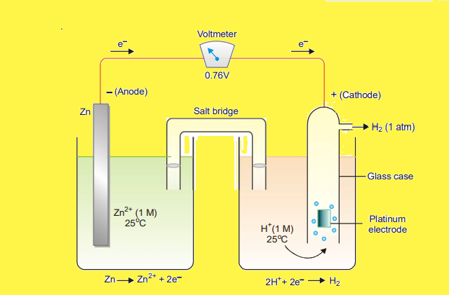 Standard hydrogen electrode(SHE): Definition, diagram, application ...