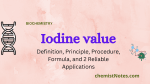 Iodine value: Definition, Principle, Procedure, Formula, and 2 Reliable ...