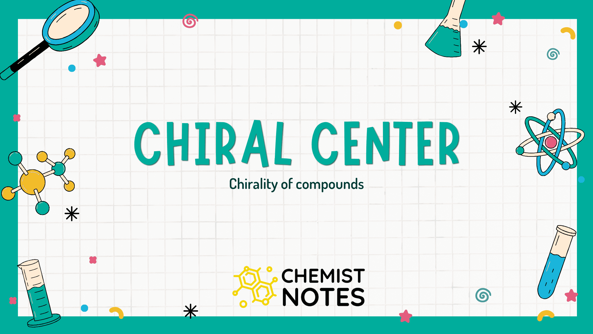 Chiral Center; Detailed explanation of chirality - Chemistry Notes