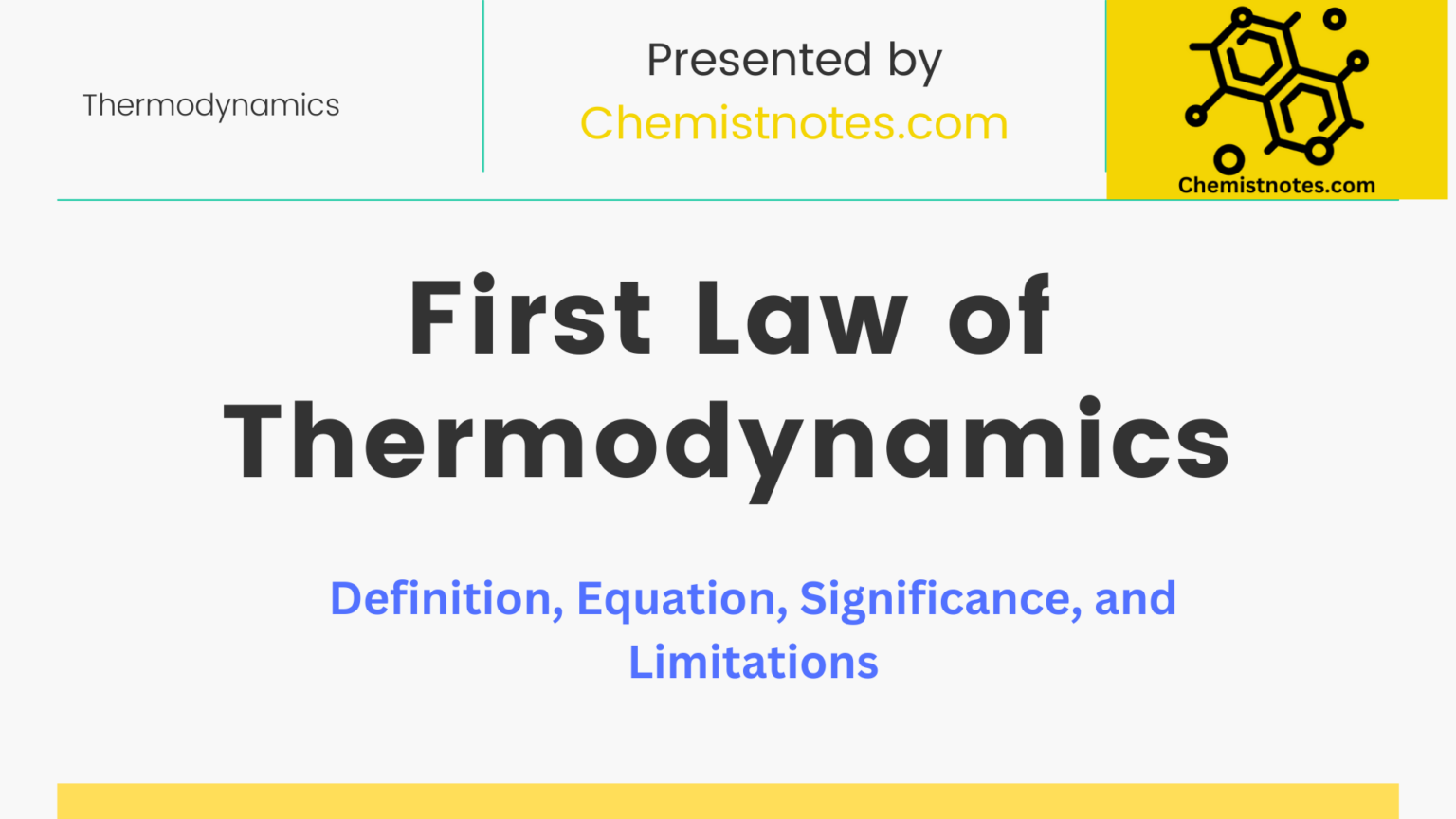 Thermodynamics Archives - Chemistry Notes
