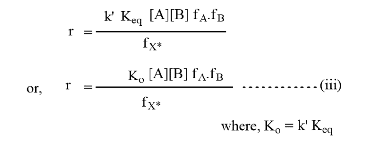 Bronsted Bjerrum equation and Kinetic salt effect - Chemistry Notes
