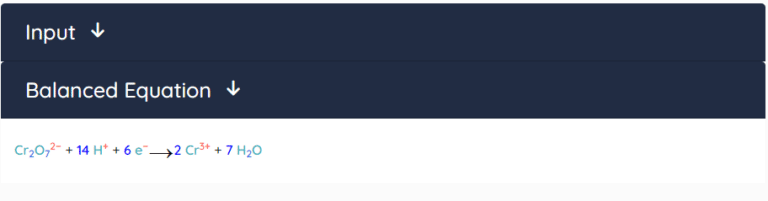 How to Balance Redox Equations Using a Redox Reaction Calculator ...