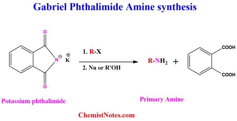 Gabriel synthesis: Easy mechanism, procedure, applications - Chemistry ...