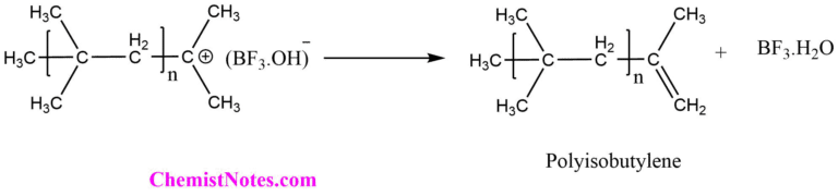 Cationic Polymerization: An Easy Mechanism and Kinetics - Chemistry Notes Cationic Polymerization: An Easy Mechanism and Kinetics - Chemistry Notes