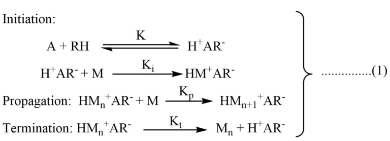 Cationic Polymerization: An Easy Mechanism and Kinetics - Chemistry Notes Cationic Polymerization: An Easy Mechanism and Kinetics - Chemistry Notes