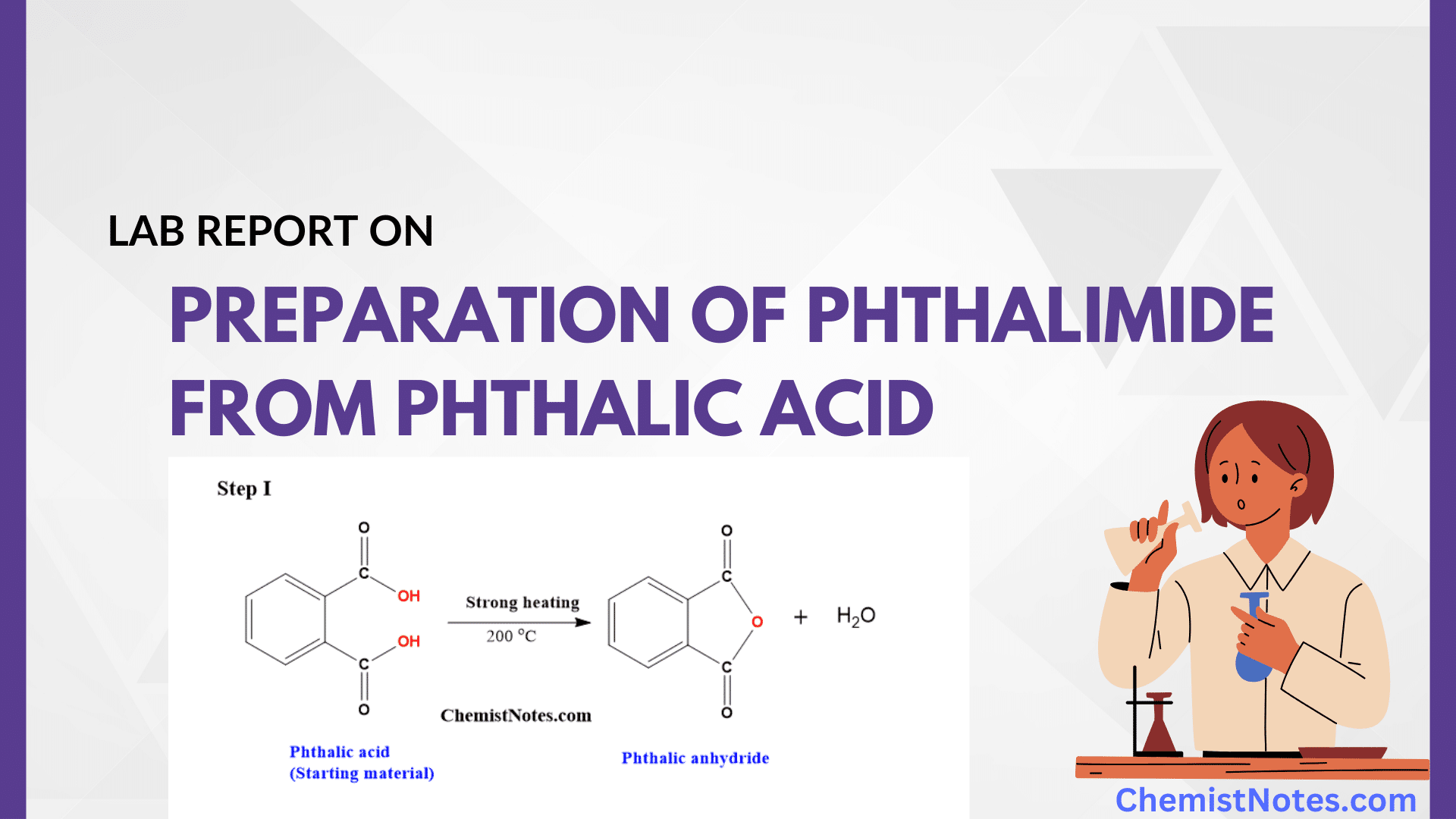 Preparation of Phthalimide from Phthalic acid by two-step synthesis ...